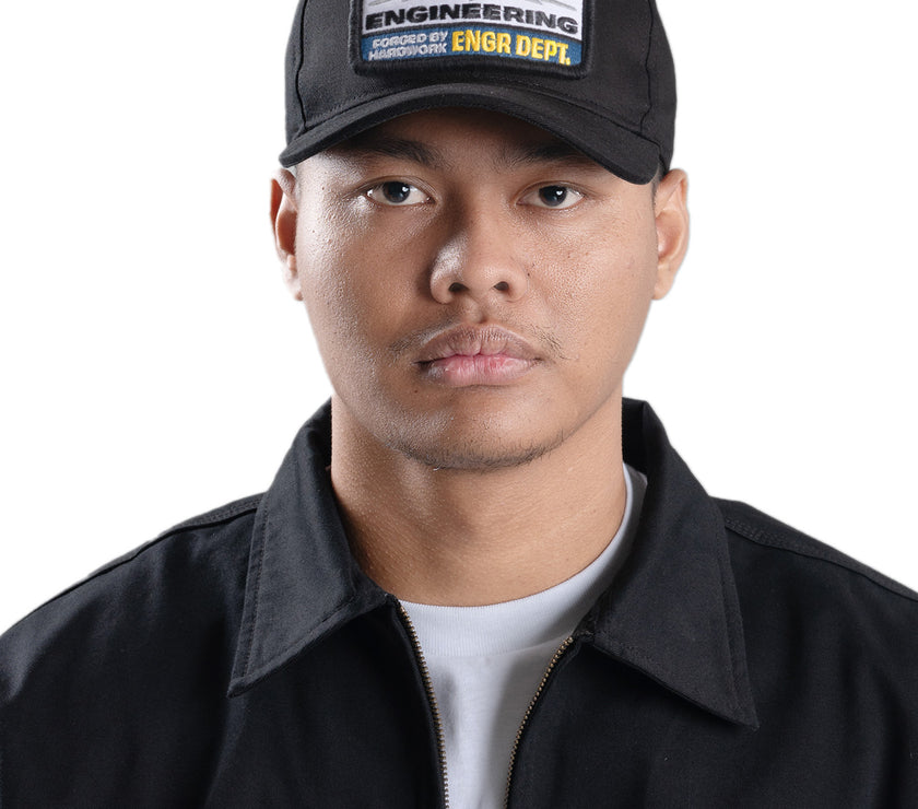Engineer Workwear - Mosfet Engr Dept Series Black Electrical Cap