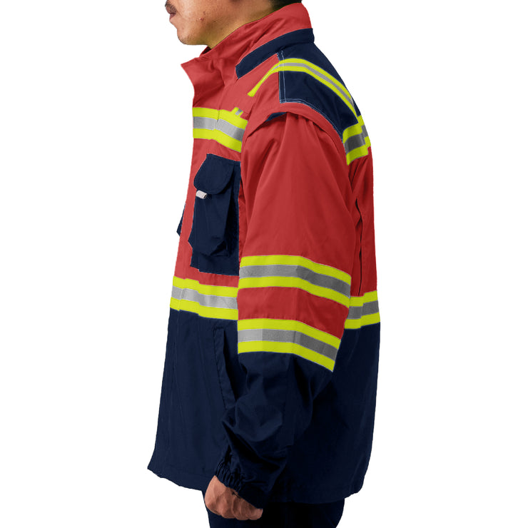 WEBBER RED - Safety Workjacket Hi-Vis Series
